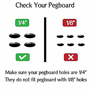 Pegboard Letters and Emojis for 1/4" Hole Pegboard Craft Pegboard Accessories Material: French Beech