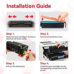 LEMERO 054 Black Compatible Toner Cartridge Replacement for Canon 054 054H CRG-054 for Color imageCLASS MF642Cdw MF644Cdw LBP622Cdw MF641Cdw Laser Printers (Black 1-Pack)