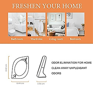 Air Freshener for Home, 4 Pack, Hawaiian, Odor Eliminator for Small Area Closets Bathroom Pets Strong Odor, Up to 120 Days