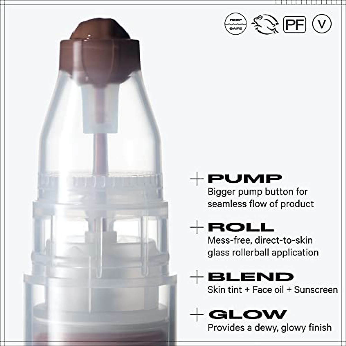 MILK Makeup Sunshine Skin Tint SPF 30 - Light Coverage, Dewy Glow - 0.54 Oz (Light Medium)