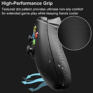 ALIENERGY Wireless Performance Controller for Xbox One & Xbox Series X|S, Remappable Scuffed Paddles/Built-In Battery/Better Grip/Vibration Motors/3.5mm Audio Jack Supported (Black)