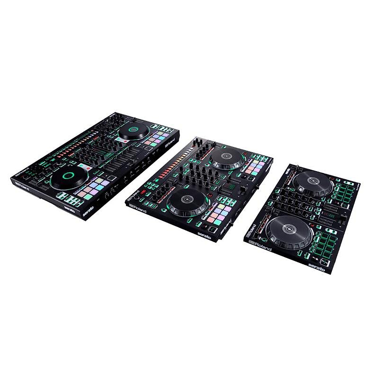 Roland DJ-202 2-Channel Serato DJ Controller with Drum Machine