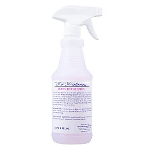 Chris Christensen Grooming Bundle - Just Divine Ready to Use Brushing Dog Spray, Prevents Brushing Damage, Light Detangler - Big K Slicker Dog Brush Medium, Perfect for Doodles, Angled Polished Pins