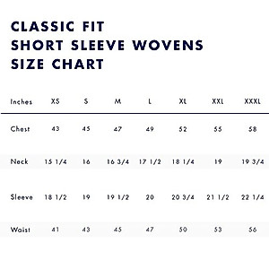 Tommy Hilfiger Men's Short Sleeve Button Down Shirt in Classic Fit, Navy Blazer, X-Large