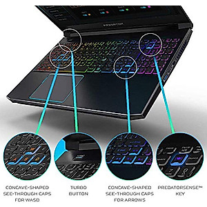 Acer Predator Triton 300 Gaming Laptop 2021, Intel i7-10750H, NVIDIA GeForce RTX 2070, 15.6" Full HD IPS 144Hz IPS Display, 16GB DDR4 RAM, 1TB NVMe SSD, Killer Wi-Fi, RGB Backlit KB +Oydisen Cloth