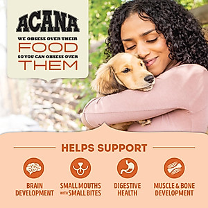 ACANA Grain Free Dry Dog Food, Puppy Recipe, 25lb