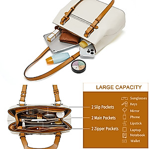 BOSTANTEN Leather Handbags Satchel Bags for Women Designer Shoulder Purses Top Handle Crossbody Bags