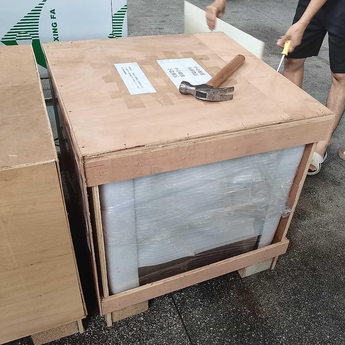 Yovtekc 32L Mini Gelato Blast Freezer, Batch Freezer, Blast Chiller Freezer, Tabletop Hard Ice Cream Freezer, Food Chilling Freezing, One Click Defrosting for Ice Cream Gelato, 290W 110V