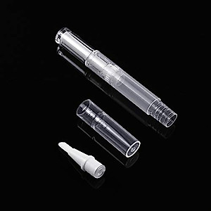 100 Pack 3Ml Transparent Twist Pens Empty Nail Oil Pen Brush, Cuticle Oil Pen Cosmetic Lip Gloss Container Applicators