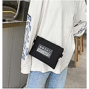 Kawaii School Backpack Sets Canvas Bookbag with Teddy Bear Pendant Pencil Pouch Shoulder Tote Lunch Bag Laptop Schoolbag Daypack Kit Back to School Supplies for Students Girls Boys (Black)