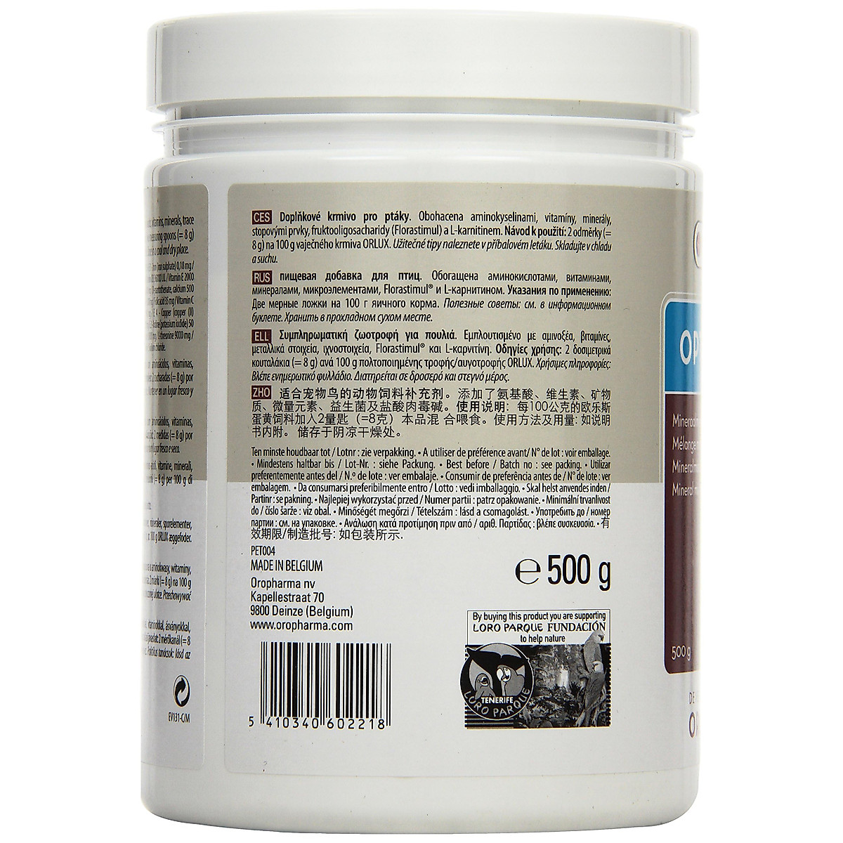 Oropharma - Complement Oiseaux - Opti Breed - 500 G