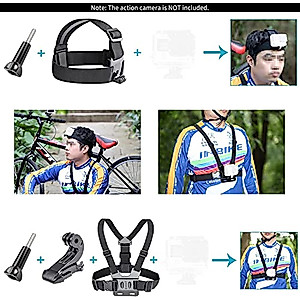 GoPro HERO10 (Hero 10) Black - Waterproof Action Camera with Front LCD and Touch Rear Screens, GP2 Engine, 5K HD Video, 23MP Photos, Live Streaming, 64GB Card and 50 Piece Accessory Kit - Bundle