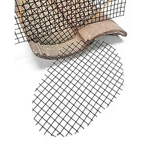 Bird Barrier Wire Mesh Screen for Solar Panel Protection 100’ X 12” X 1/2” Black PVC Coated, Protect Your Solar Panels - Fastener Clips Sold Separately