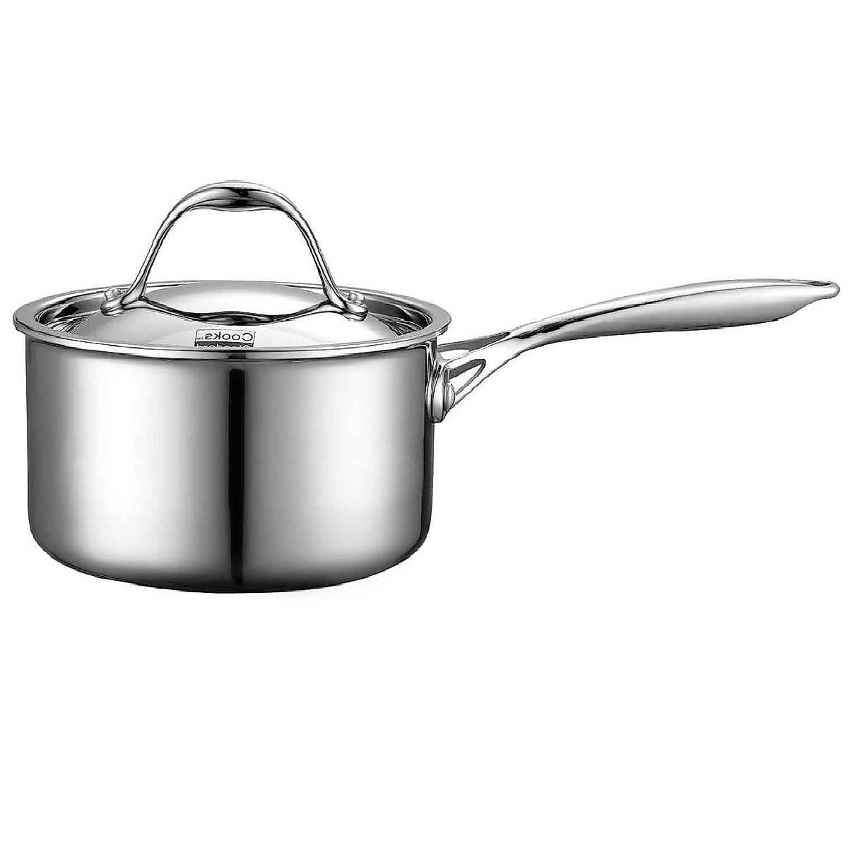 Cooks Standard Multi-Ply Clad Saucepan, 1.5 Quarts, Silver