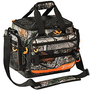 Sougayilang Fishing Tackle Bags Water-Resistant Fishing Tray Bags - Portable Fishing Organizer Shoulder Satchel - Suitable for 3600 3700 Tackle Box- Camouflage -Standard Bag