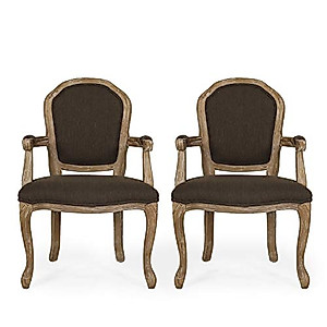 Christopher Knight Home Baldner Dining Chair Sets, Brown
