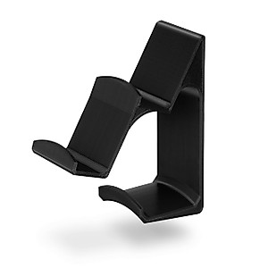 The UberAtlas Dual Game Controller & Headphone Stand Wall Mount Holder for Xbox ONE, Series X, PS5, PS4, PS3, Switch, STEELSERIES Gamepad & More, Stay Organized No Screws, by Brainwavz