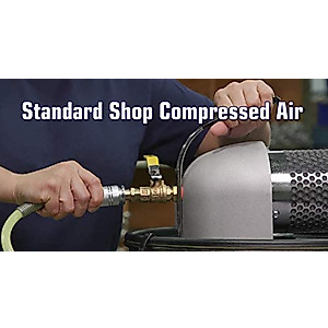 Guardair Pneumatic Vacuum N551BC 55 Gallon Drum Complete Kit with B Venturi Head, 2-Inch Hose and Tools