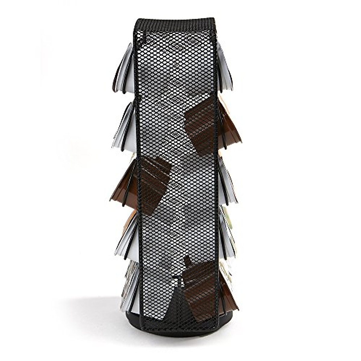Mind Reader Carousel Coffee Pod Holder, 3.5 x 6.5 x 12, Black
