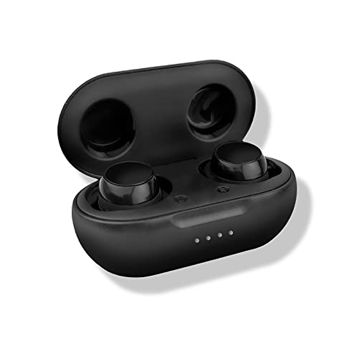 Santana Zulu by Carlos Santana, Bluetooth Earbuds in-Ear Headphones with Charging Case & Handsfree Controls, Built-in Mic Bluetooth Deep Bass Stereo Headsets, Wireless Earbuds for Running, Working Out