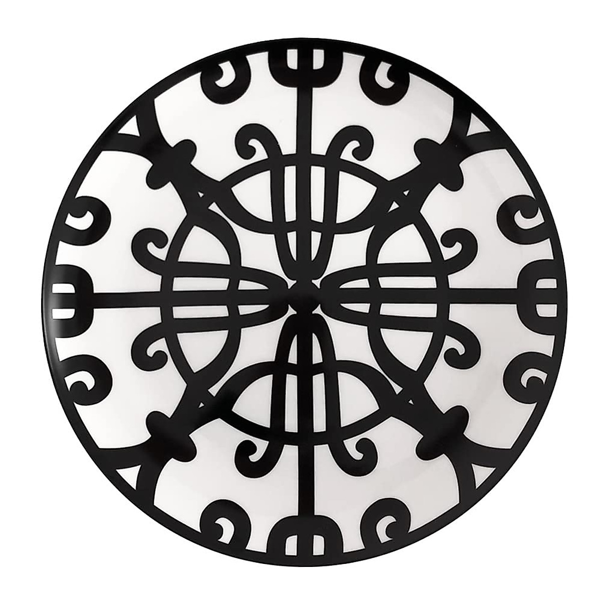 16-Piece Dinnerware Set, Round Dinner Plates , Dish set for 4,Scratch Resistant, Lead-Free, Microwave, Oven, and Dishwasher Safe