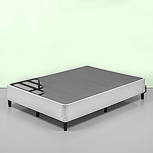 ZINUS Keenan Metal Mattress Foundation / Standing Box Spring / Headboard Brackets Included / Easy Assembly, Full
