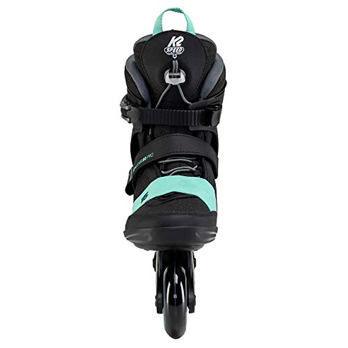 K2 Skate Alexis 80 Pro, Black_Teal, 8.5