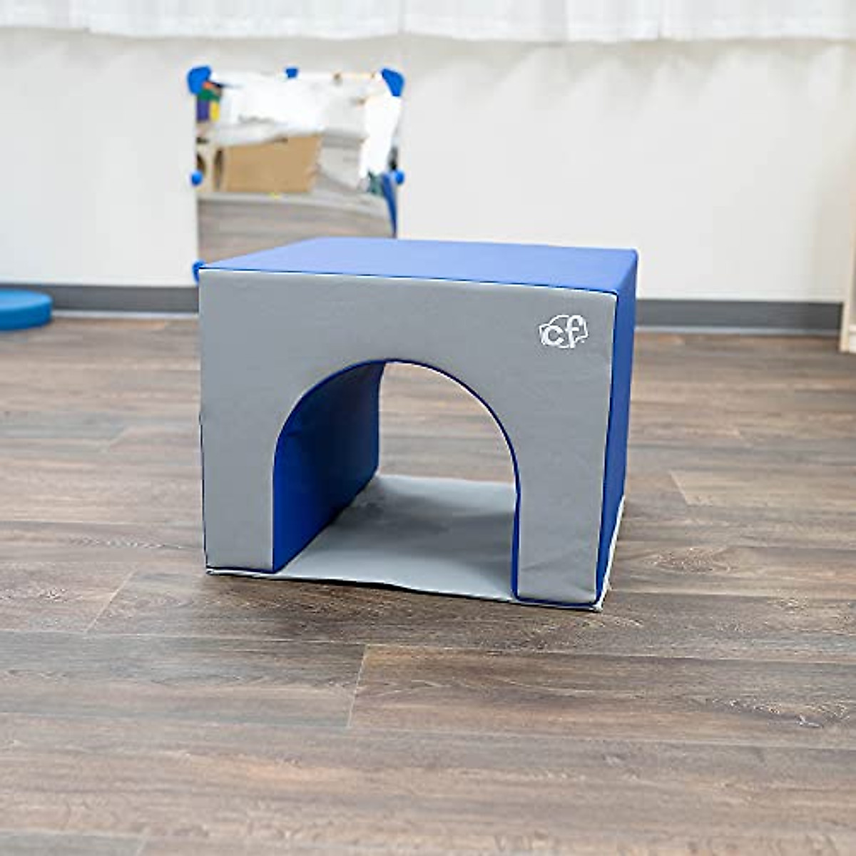 Children's Factory Crawl Through Soft Play Tunnel, Foam Indoor Toddler/Baby Climbing Toys, Baby Crawling Toy for Playroom/Preschool/Classroom