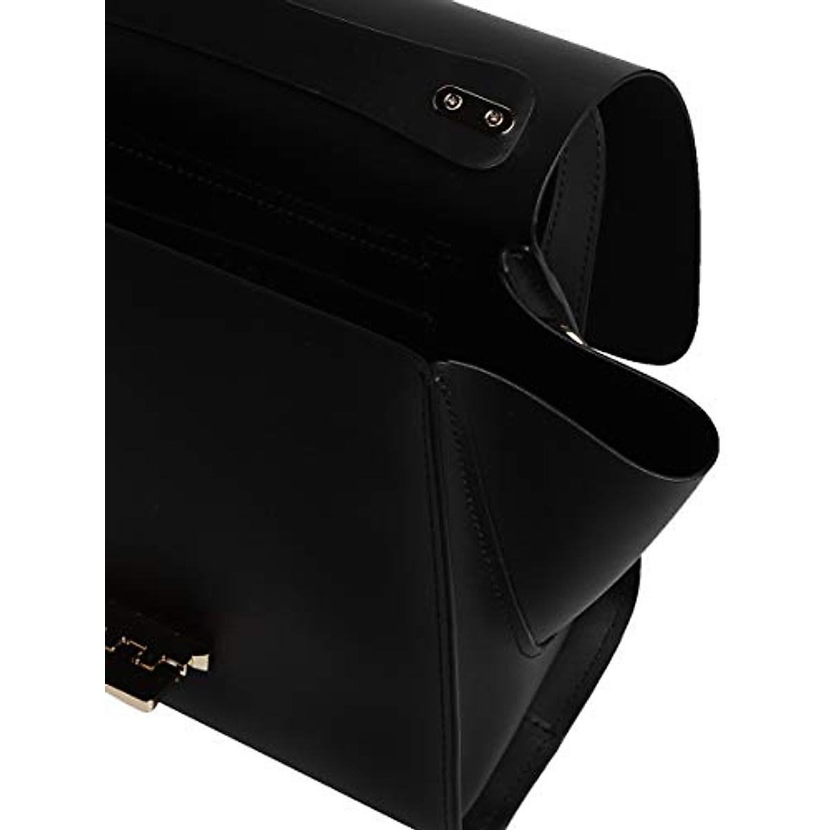 ZAC Zac Posen womens Eartha Iconic Backpack Convertible Top Handle Bag, Black, One Size US