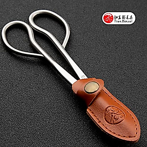 Bonsai Scissors Professional Grade Bonsai Shears Alloy Steel Bonsai Tools Equip With Tool Bag (MT-LBS-180)