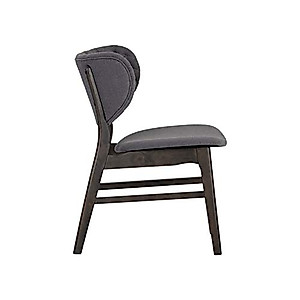 Sunpan Modern Dining Chair, Dark Grey
