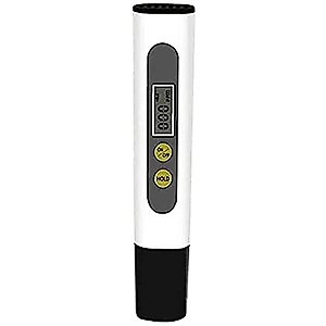 YUESFZ Precise Tds Meter Water Quality Tester LCD Display Testing Pen White Drinking Water Test Meter Practical Water Quality Detector