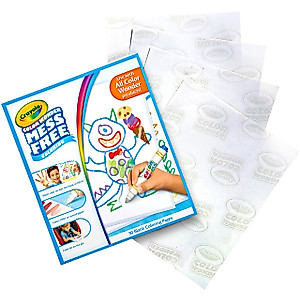 Crayola Color Wonder Mess Free Coloring, Blank Coloring 30 Pages, Gifts for Toddlers, Ages 3, 4, 5