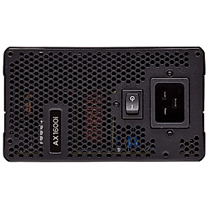 Corsair AXi Series, AX1600i, 1600 Watt, 80+ Titanium Certified, Fully Modular - Digital Power Supply (CP-9020087-NA)