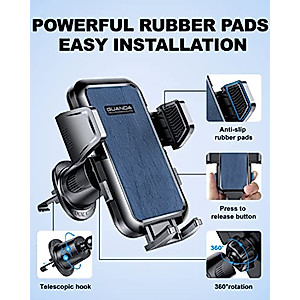 GUANDA TECHNOLOGIES CO., LTD. Cell Phone Stand, Desk Phone Holder, Phone Mount for Car Vent