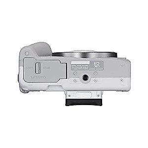 Canon EOS R50 Mirrorless Vlogging Camera (Body Only/White), RF Mount, 24.2 MP, 4K Video, DIGIC X Image Processor, Subject Detection & Tracking, Compact, Smartphone Connection, Content Creator