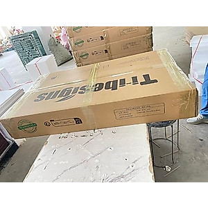 Tribesigns 69" Tall Bookshelf, Industrial 6-Tier Etagere Bookcase, Freestanding Open Book Shelves, Wood Storage Display Shelving Unit with 9 Open Shelves for Home Office, Rustic Brown