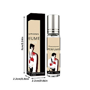 SINGOVE Long-Lasting Light Fragrance Pheromone Perfume for Women ,Eau de Parfum Roll On Perfume Party Perfume 10ml, 0.33 Oz, fits in the purse or pocket (A)
