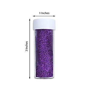 Weddings Parties and Gift Purple Sparkly Glitter Crafts DIY Party Wedding Decorations Projects Sale vngift11432