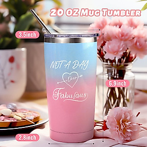 Birthday Gifts for Women, Friendship Gifts for Women Friends, Unique Gifts for Friends Female Coworker Her Sister Mom Wife, Christmas Thank You Gifts -20 oz Stainless Steel Tumbler