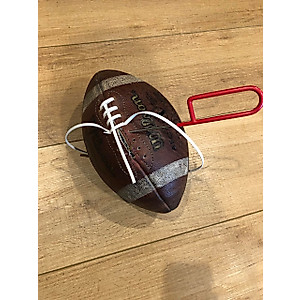 Football Repair Kit (Black Leather Laces)