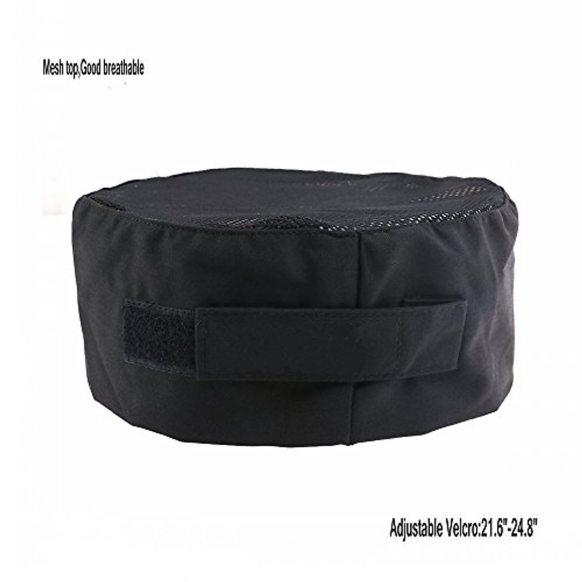 Chefs Hat Breathable Mesh Top Skull Cap Adjustable Size 21.6"-24.8"