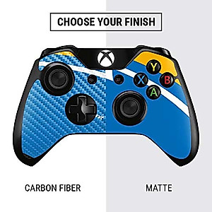 Skinit Decal Gaming Skin compatible with Xbox One Controller - Officially Licensed NFL Los Angeles Chargers Large Logo Design