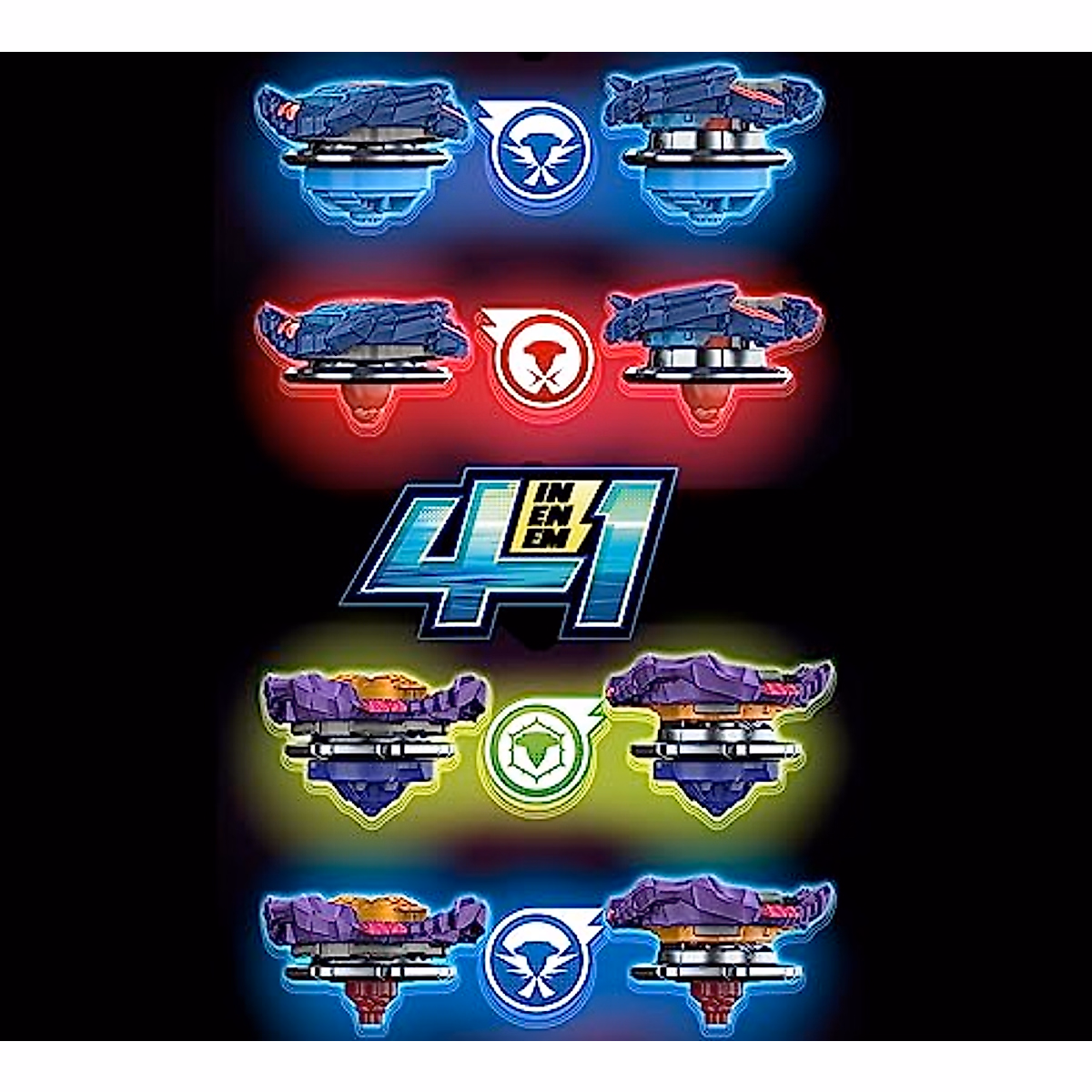 Beyblade Burst QuadStrike Ultimate Evo Valtryek V8 and Divine Xcalius X8 Spinning Top Dual Pack, 2 Battling Game Top Toy for Kids Ages 8 and Up