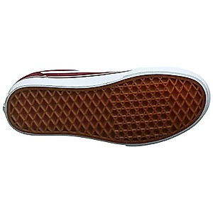 Vans Women's WM Ward Sneaker, Red ((Canvas) Burgundy Olq), 8