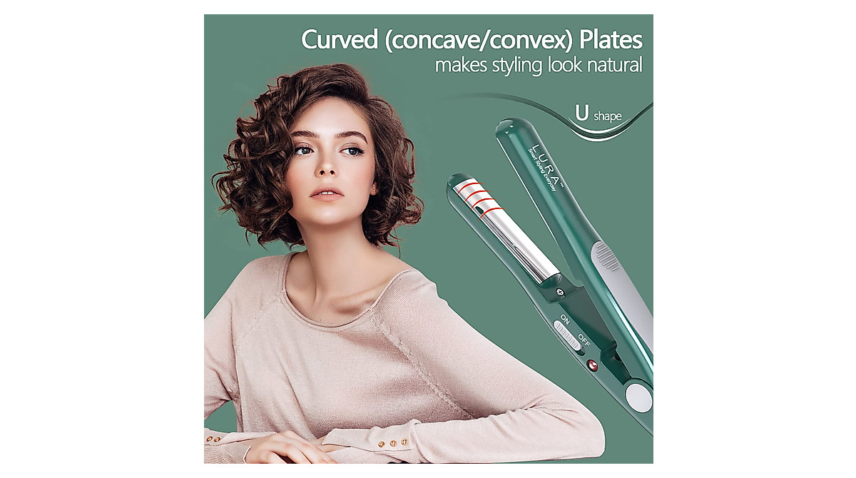 Small Flat Iron for Pixie Haircut - Travel-Friendly