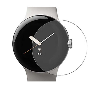 Puccy 3 Pack Screen Protector, compatible with Google Pixel Watch TPU Film Guard （ Not Tempered Glass Protectors）