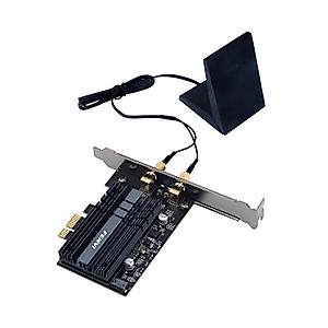 FENVi AX3000 WiFi 6 PCIe BT5.3 Card AX200NGW PCI-E WiFi Adapter Wi-Fi 6 802.11ax Card Internet Network Wireless PCIe Card Next-Gen MU-MIMO 2.4GHz 5GHz 3000Mbps 11AX Miracast vPro OFDMA WiFi nic