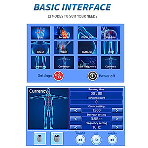 nubulala Extracorporal Shockwave Therapy Machine for Pain Relief and Joint Muscle and Bone Tissue Regeneration Painless Non-Invasive No Side Effects