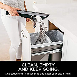 Shark WANDVAC System WS632 Ultra-Lightweight Powerful Cordless Stick Vacuum with Charging Dock, Grey (Renewed)